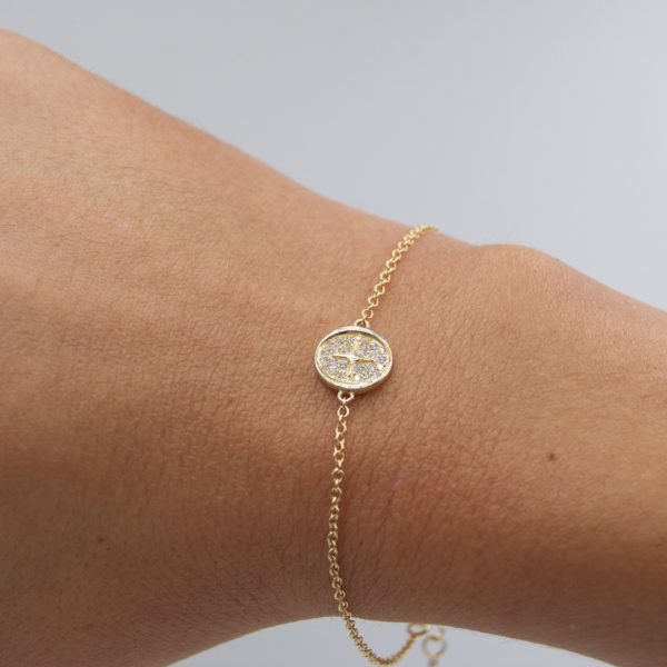 Bracciale Logo Diamanti – Eniteos